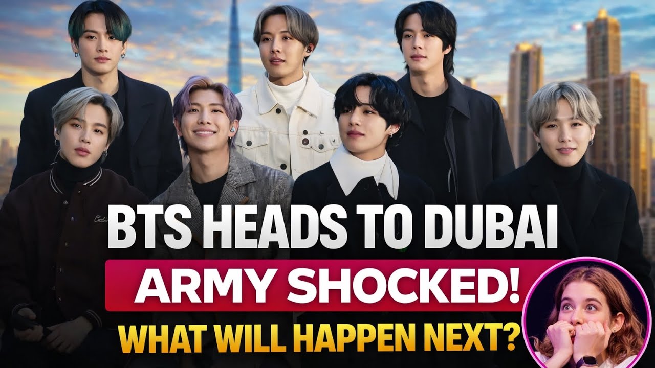 BTS Heads Dubai|| Is a Full Group Performance Coming?|BTS full group ...