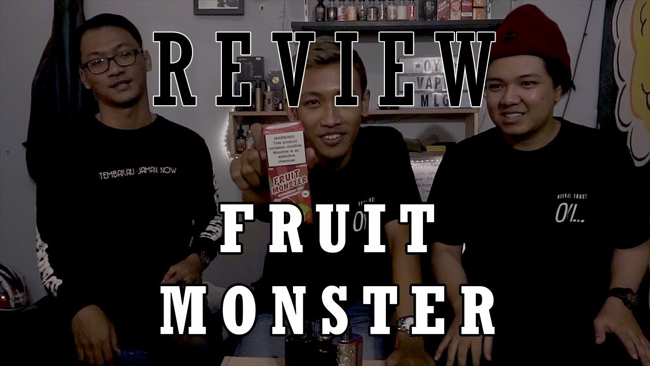Review Liquid FRUIT MONSTER SKP, by monster vape labz - YouTube