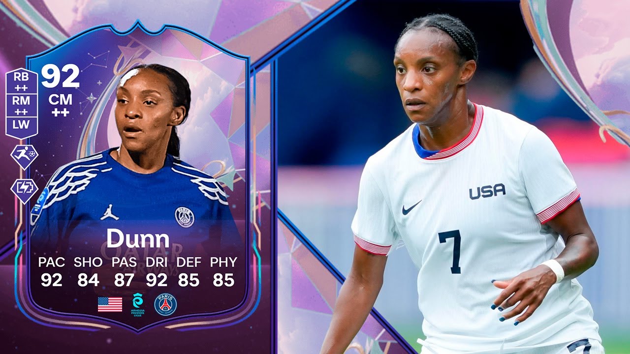 FUNCIONA DONDE TU QUIERAS!!! REVIEW CRYSTAL DUNN FANTASY FC 92 EA FC 25 ...