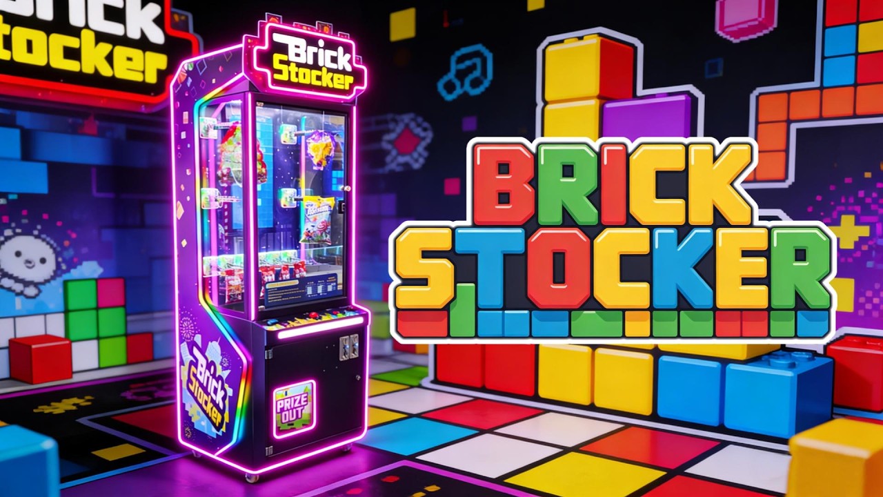 Brick Stacker Arcade Machine Gameplay | Prize Skill Game Machine - YouTube