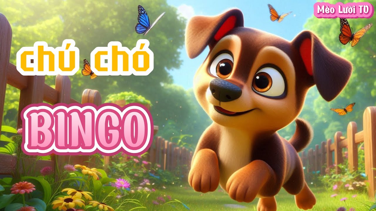 Chú chó Bingo - Nhạc thiếu nhi sôi động - Mèo Lười TV - YouTube