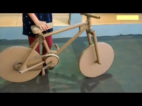 DIY-How to make a Wooden bike for your child - YouTube