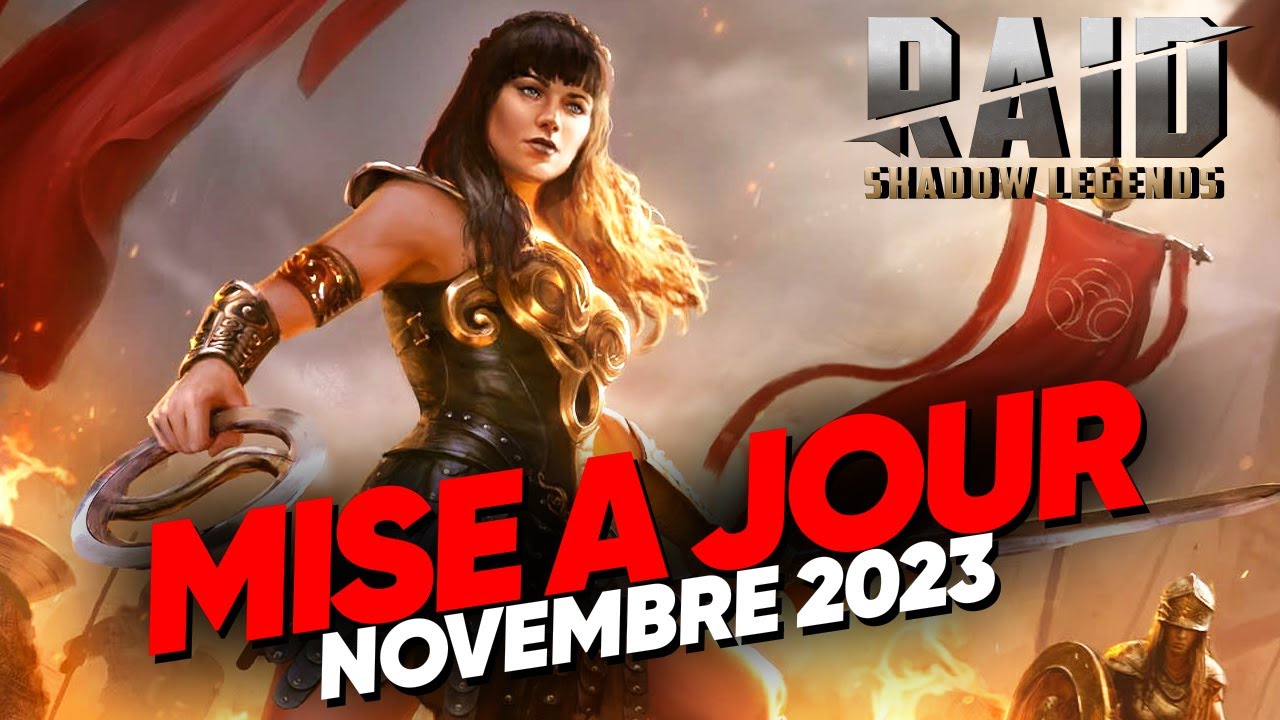XENA LA GUERRIERE SUR RAID SHADOW LEGENDS ! MISE A JOUR NOVEMBRE 2023 # ...