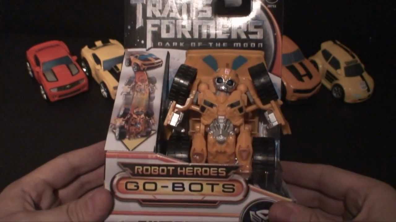 DOTM ROBOT HEROES GO-BOTS BUMBLEBEE ( CUTE PULL BACK BB TRANSFORMER ...