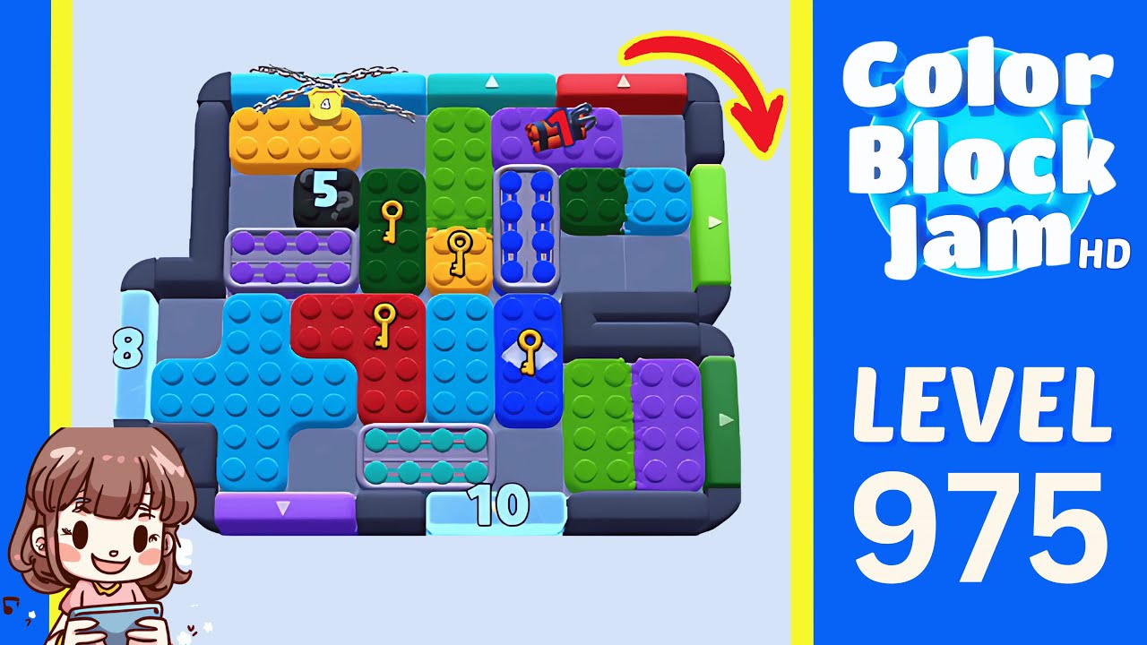 Color Block Jam Level 975 Solution Walkthrough - YouTube