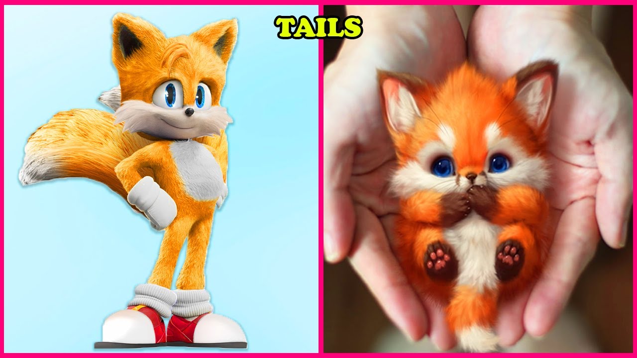 Sonic The Hedgehog IN REAL LIFE 💥 Cartoon VS Reality 💥 All Characters 👉 ...