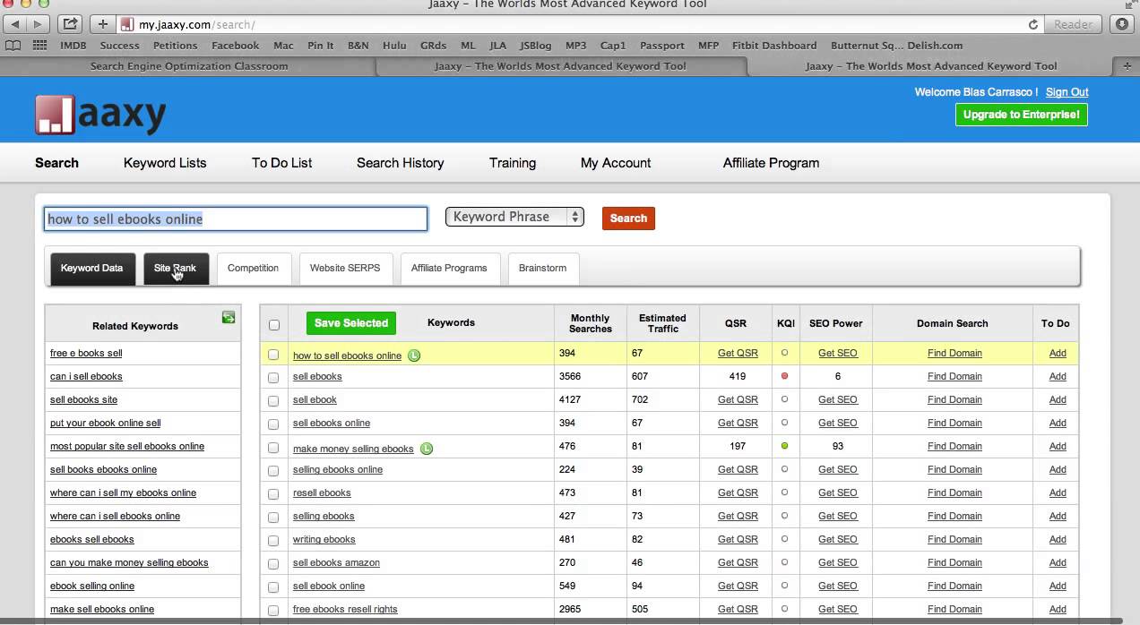 The Best Keyword Research Tool | Jaaxy Review - YouTube