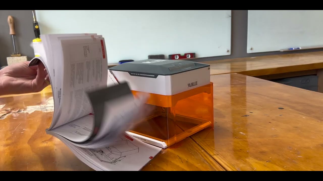 Trying a SUPER affordable laser cutter… is it good? || WainLux K10 Mini ...