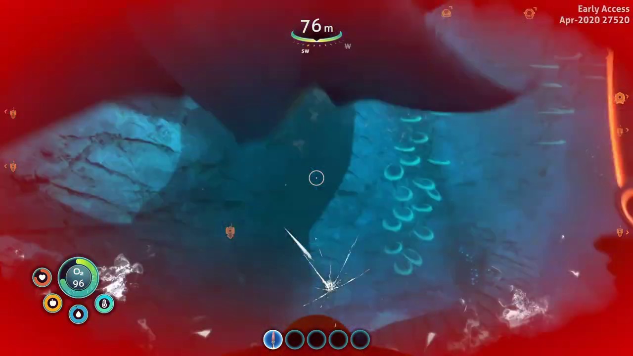 How to face your fears ? Full contact with the Brute Shark - Subnautica ...