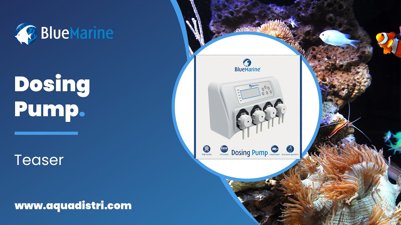 Blue Marine Dosing Pump Teaser - YouTube