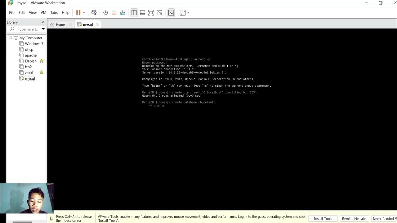Tutorial cara konfigurasi mysql - YouTube