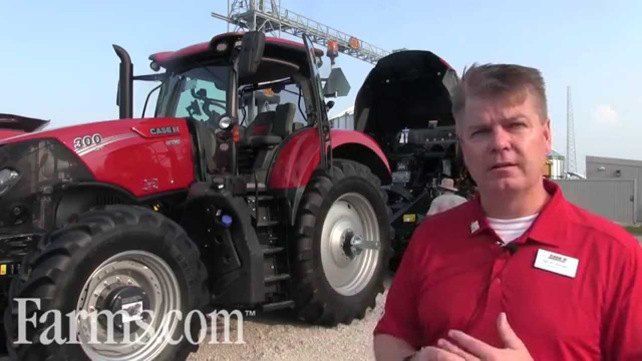 New Case IH Optum Series Tractor Introduced At Farm Progress Show - YouTube