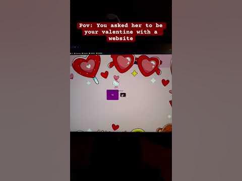 Coding Valentine Website #code #programming #coding #valentinesday #valentine #love - YouTube