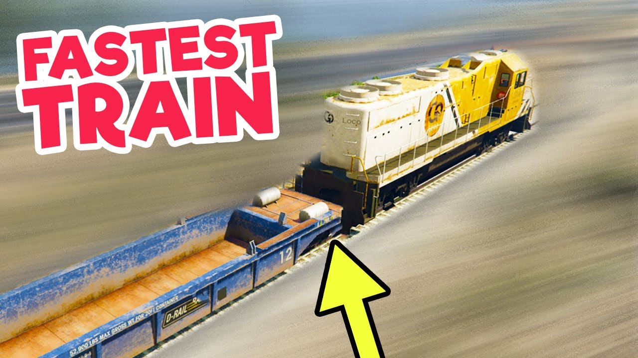 High Speed Train | GTA 5 - YouTube