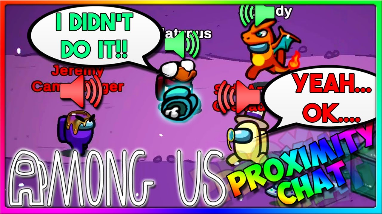 GREATEST AMONG US GAME EVER?! | Among Us Mods (Proximity Chat & Roles ...