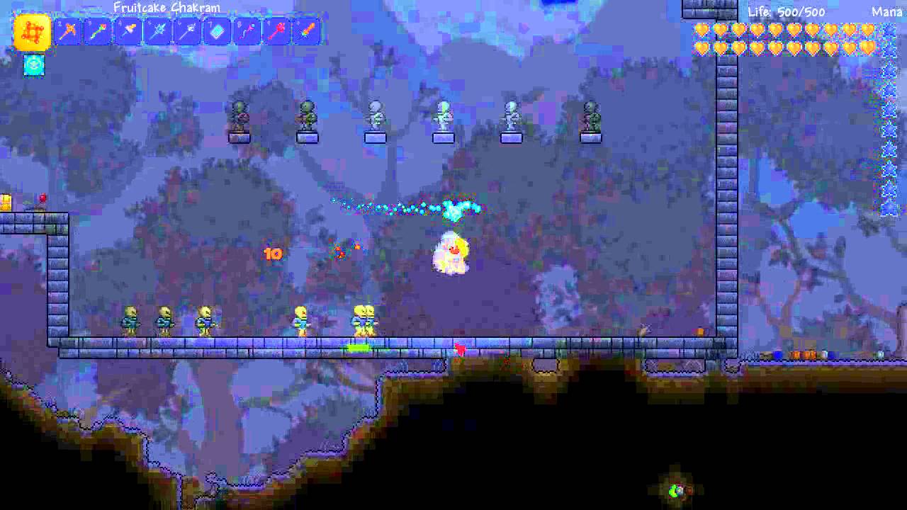 Terraria Weapon Guide: Fruitcake Chakram - YouTube