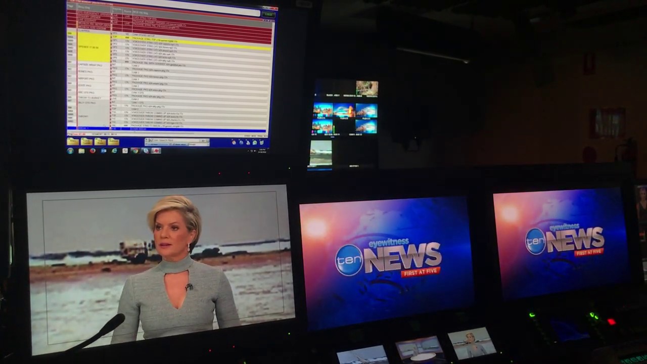 Ten Eyewitness News, Control Room 24/9/18 - YouTube