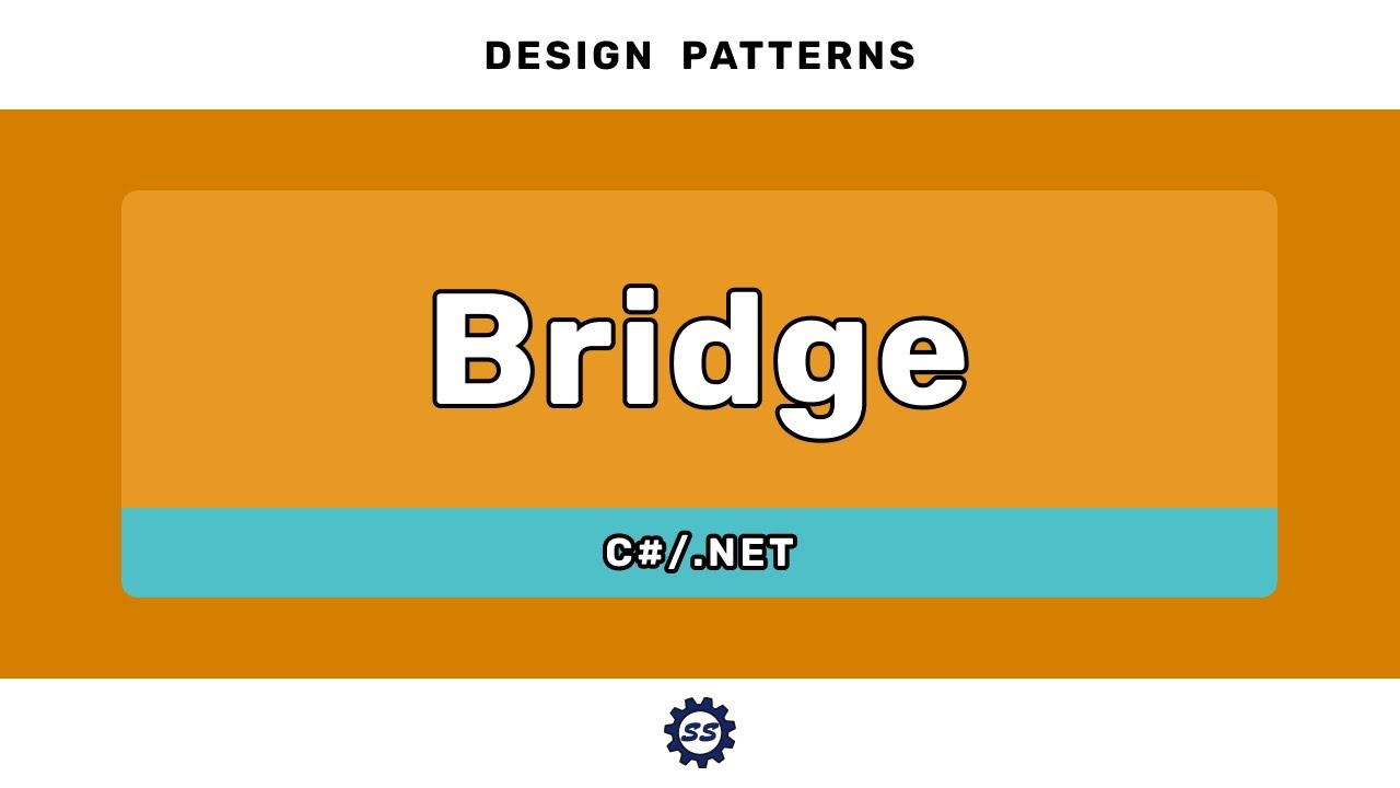 Bridge Pattern DESIGN PATTERNS C NET YouTube Bridge Pattern DESIGN PATTERNS C NET YouTube