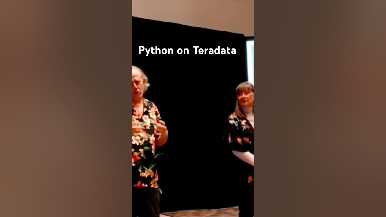 Python on Teradata vantage - YouTube