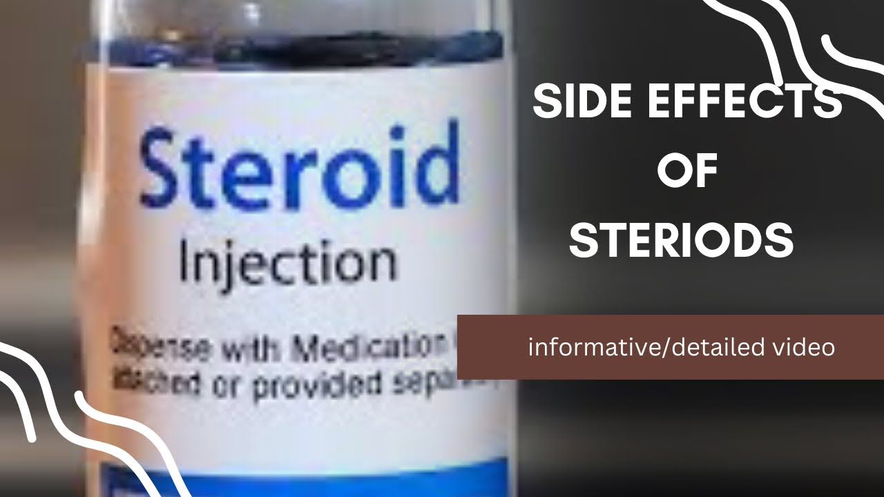 How steriods are harmful and effective to your body informative video ...