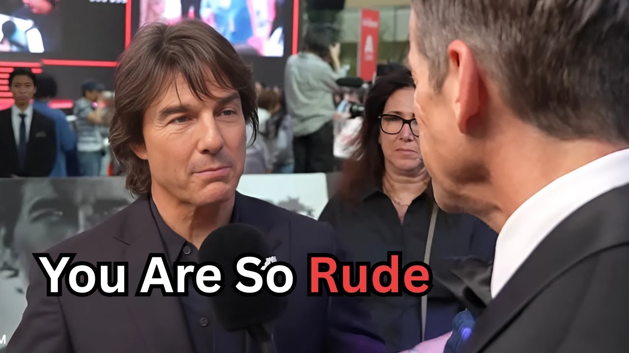 Tom Cruise Destroys Rude Interviewer - YouTube