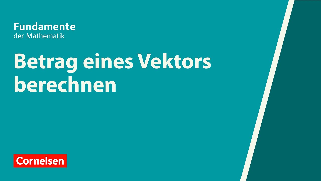 Betrag eines Vektors berechnen | Fundamente der Mathematik ...