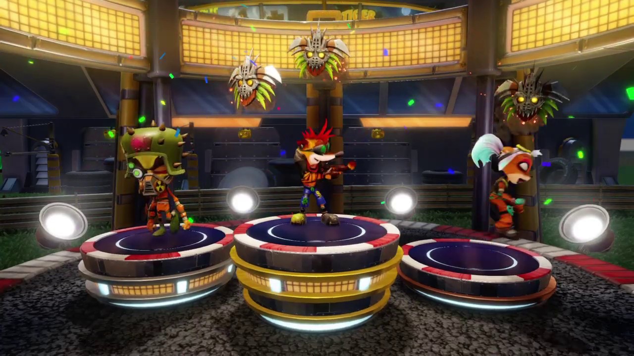 Rustland Crash, Rustland Cortex and Rustland Coco Bandicoot Winning ...