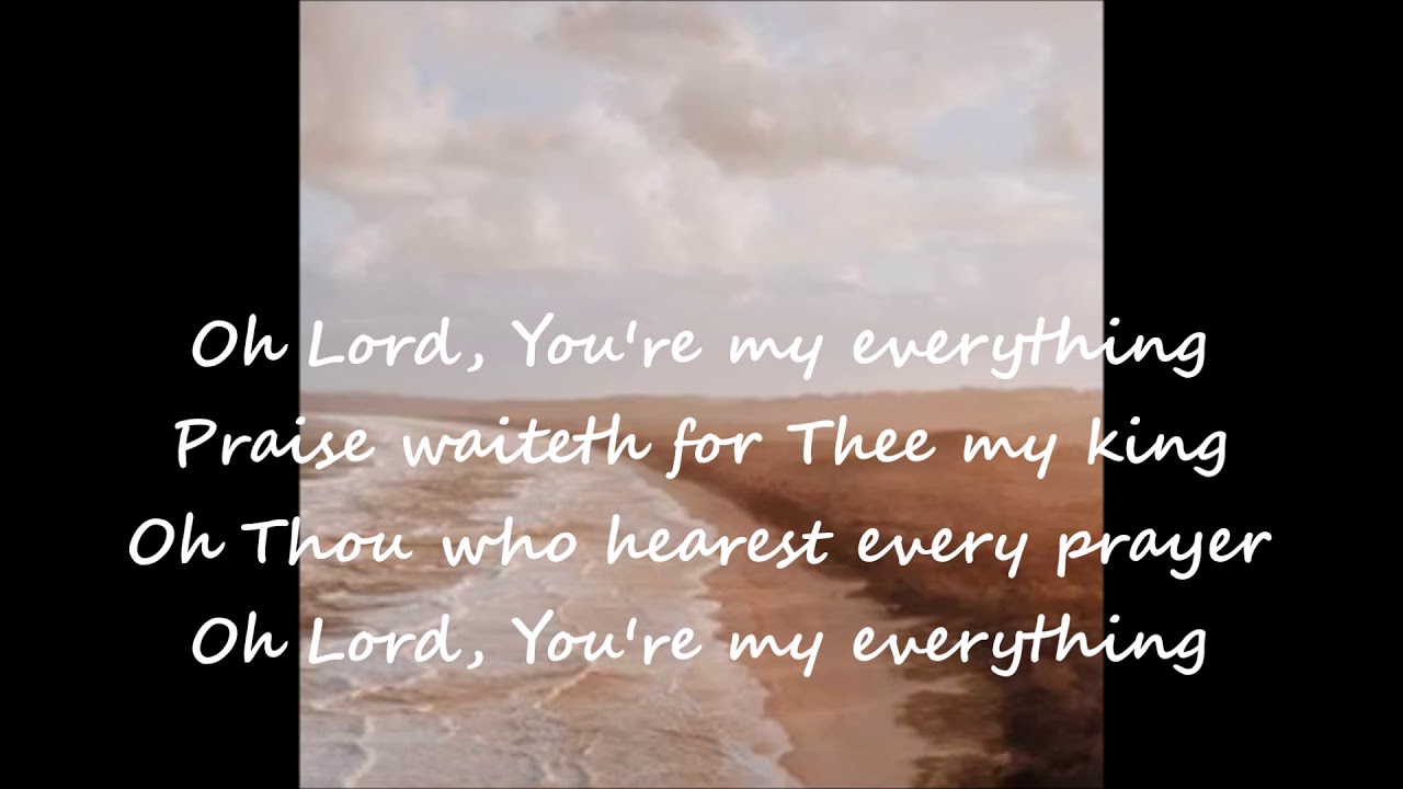 Richard Smallwood & Vision - My Everything 1990 Gospel Lyrics - YouTube