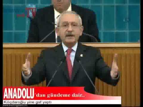 Kılıçdaroğlu, yine gaf yaptı