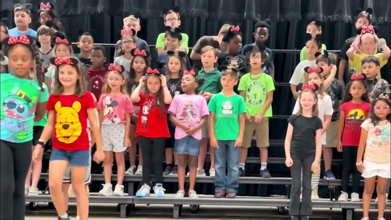 Disney Mashup | Elm Grove Elementary | 2nd Grade Music Program - YouTube