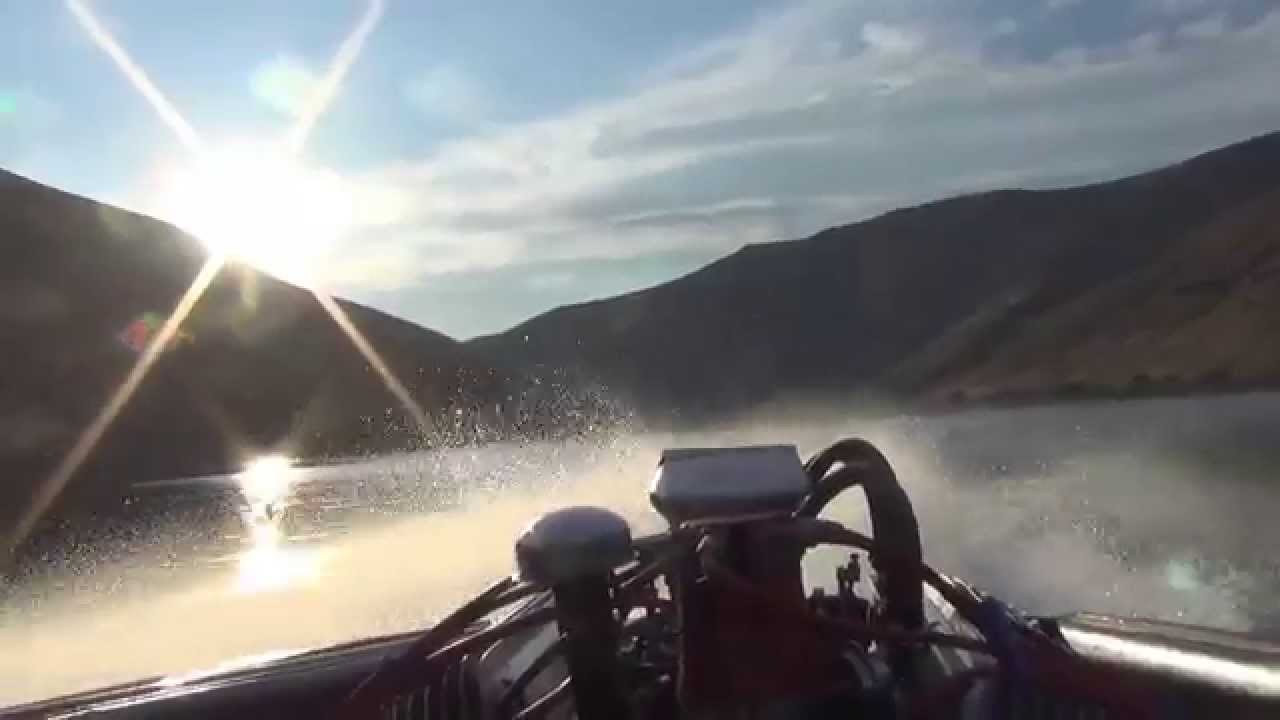 High speed boating Go-Pro camera in the water for POV footage - YouTube