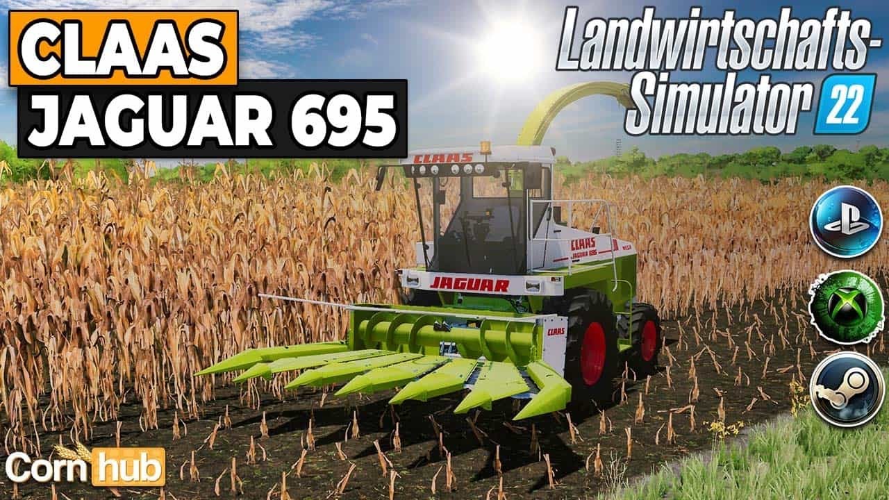 LS22 Mods - Claas Jaguar 695 - LS22 Modvorstellung - YouTube