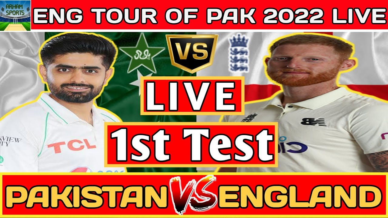Pakistan Vs England Live Streaming | Pak Vs Eng Live 2022 | Eng Tour Of ...