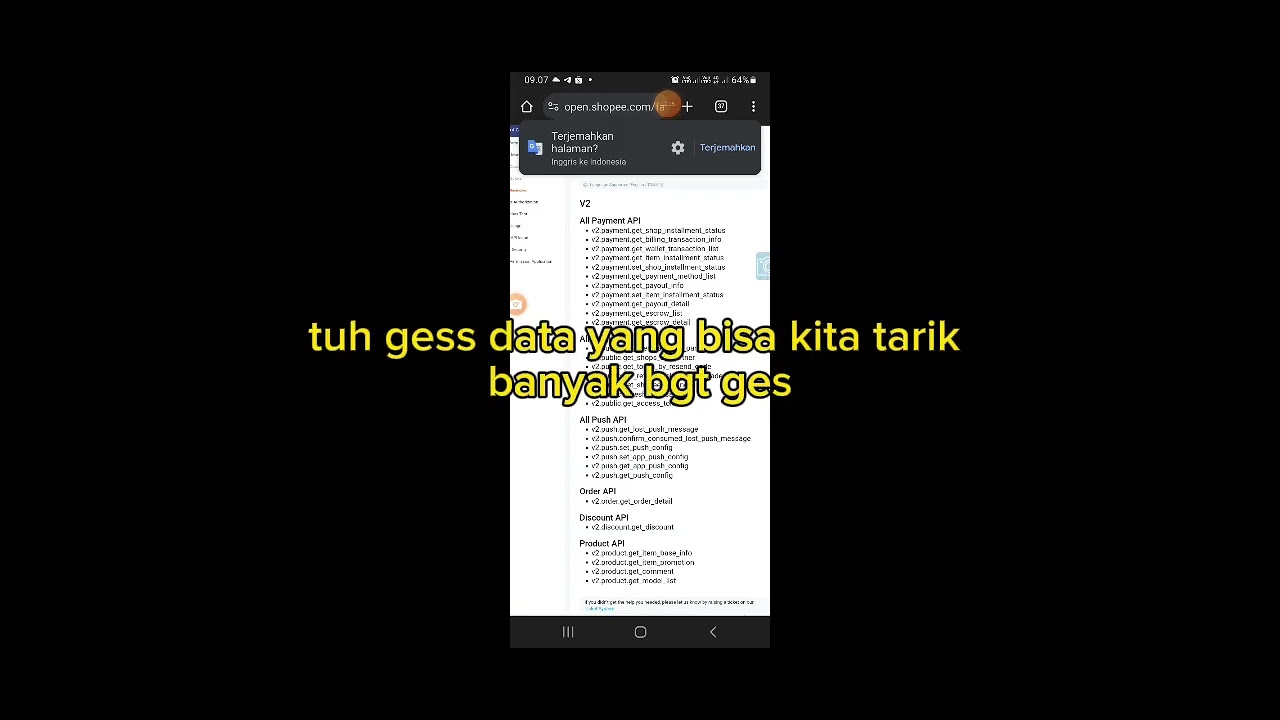 tutorial menggunakan API shopee atau menghubungkan shopee dengan aplikasi kita sendiri - YouTube