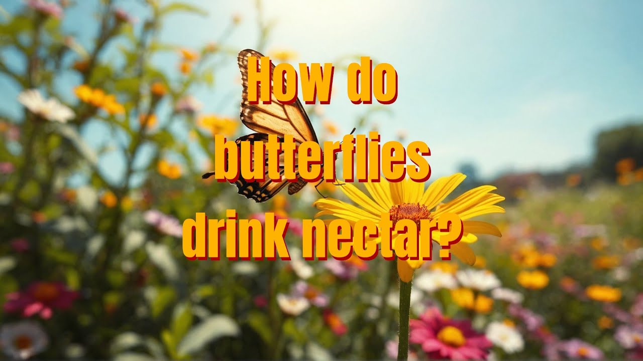 How do butterflies drink nectar? | Science for Kids - YouTube
