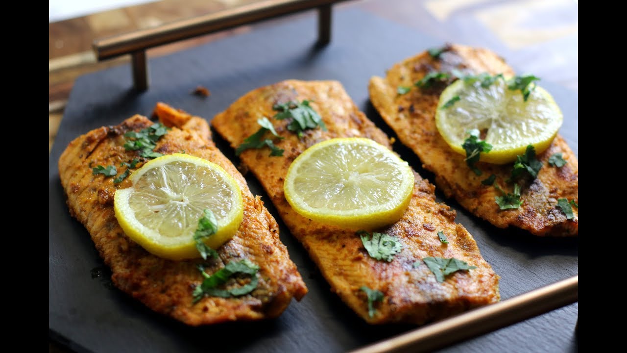 Fish Fry recipe Indian Style – Masala Fish Fry Healthy Version - YouTube