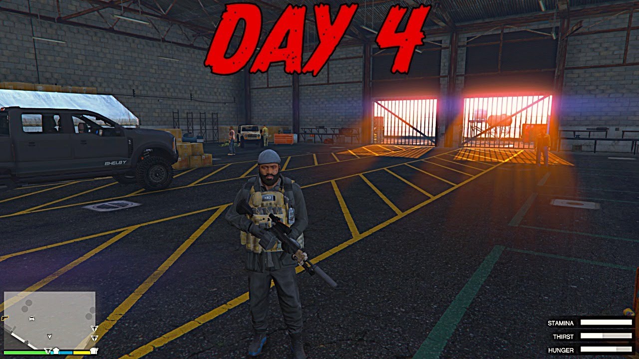 GTA V Realistic Zombie Apocalypse Mod - Day 4 - YouTube