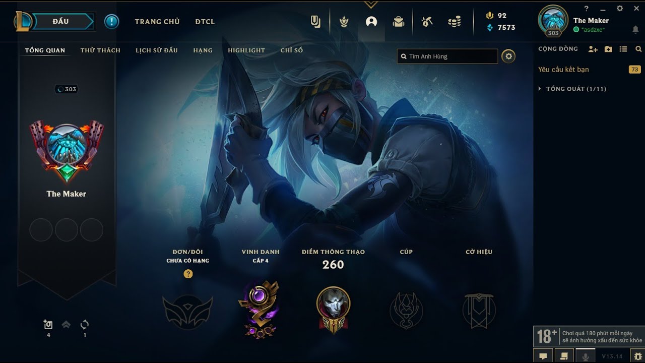 The Maker ADC live stream (09/09/2023) - ca 2 Leo rank account moi chill chillzz - YouTube