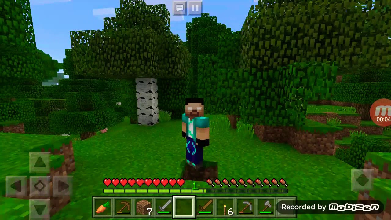 Mostrando minha nova isquim do minecraft mcpe - YouTube