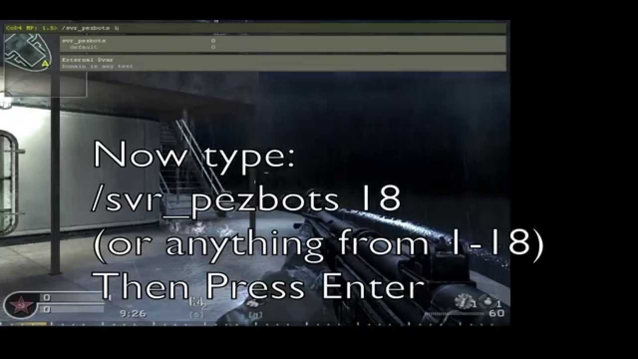 PeZbots CoD4 Tutorial for Mac - YouTube