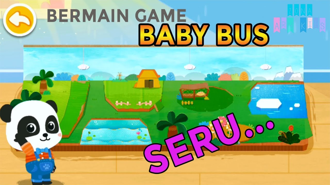 BABY BUS | GAME BABY BUS SERU MEMBUAT MAINAN BINATANG | GAME EDUKASI ...