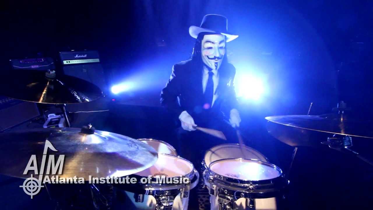 Anonymous Drummer at AIM - YouTube