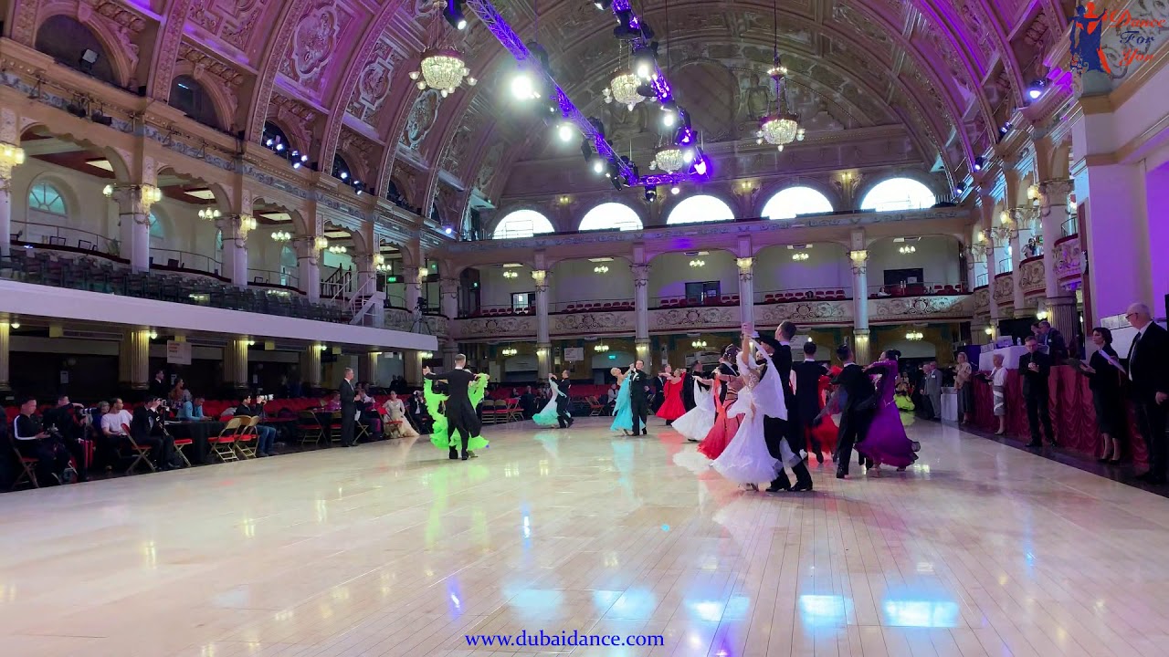 Sergii and Kathryn dancing English Waltz @ Blackpool 2019 - YouTube