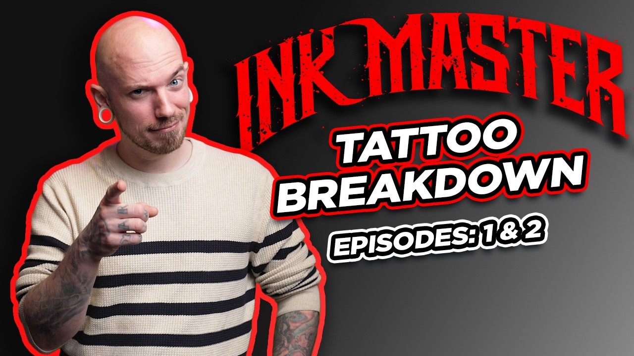 INK MASTER TATTOOS: EP1&2 S16 | Tattoo Critiques | Pony Lawson - YouTube