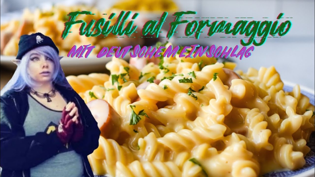 Fusilli al Formaggio... kinda? 【 Nami's Nom Noms 】 - YouTube