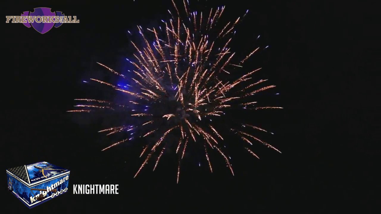Knightmare 120 shots ( GF173004 ) Fireworks for All - YouTube