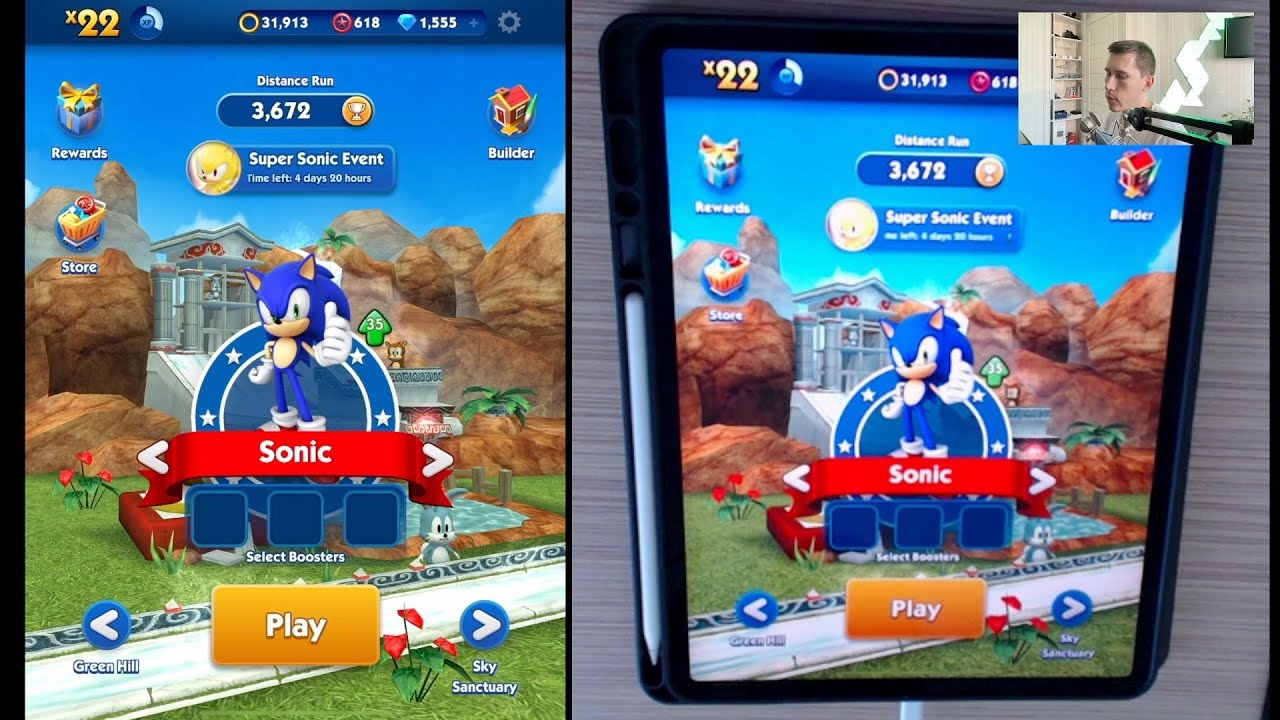 Sonic Dash+ | SONIC THE HEDGEHOG Character - Review, Gameplay & Walkthrough (iOS) - YouTube