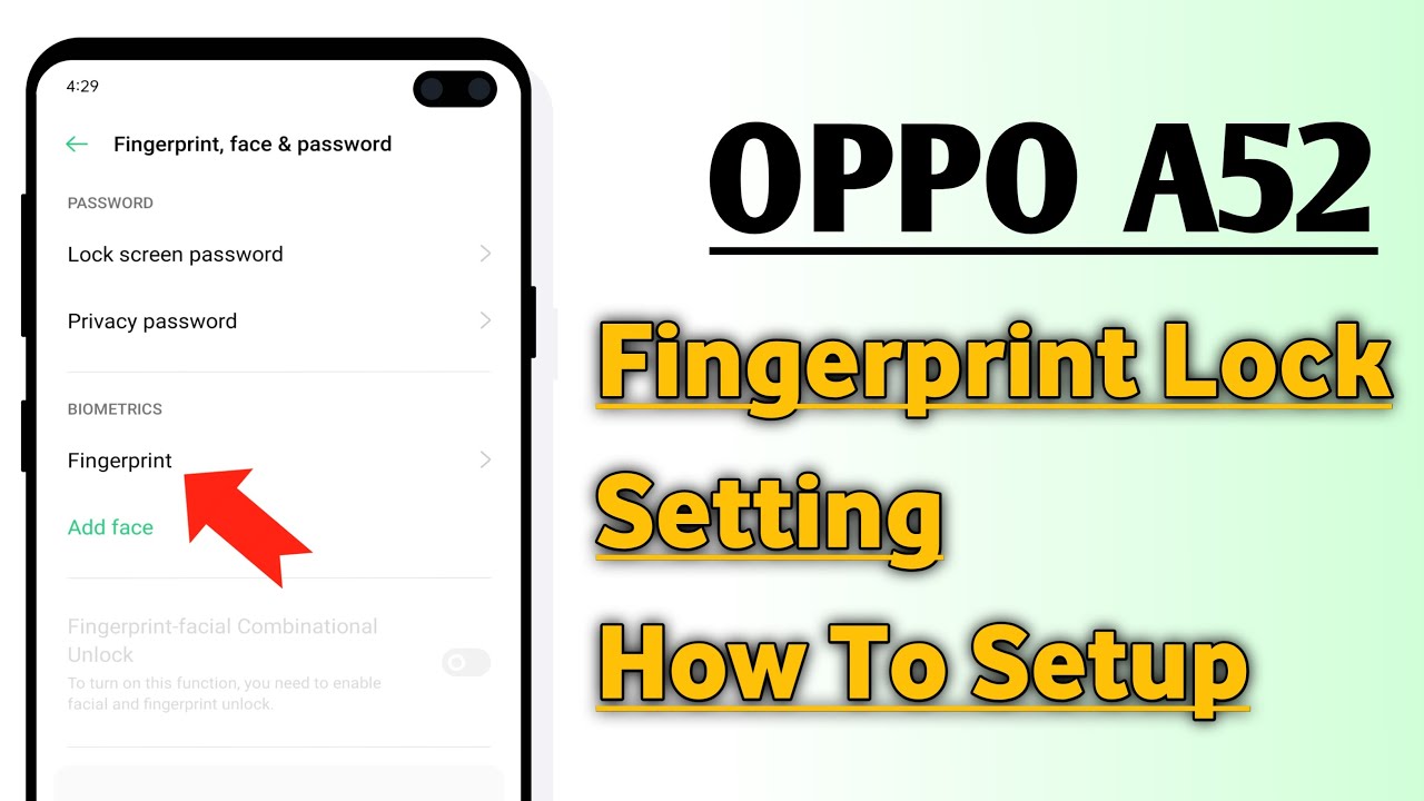 OPPO A52 Fingerprint Lock Setting How To Setup YouTube oppo-a52-fingerprint-lock-setting-how-to-setup-youtube