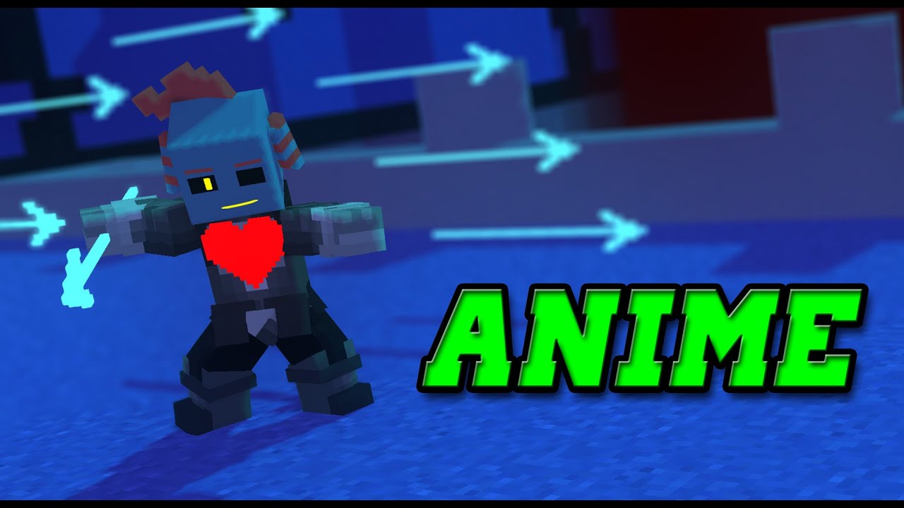 "THE POWER OF ANIME" - Undertale Minecraft Animation - YouTube
