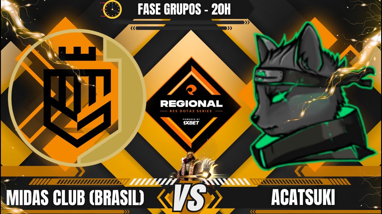 🇧🇷 MIDAS CLUB (BRASIL) X ACATSUKI - GRUPOS - RES LATAM - @VINI - YouTube